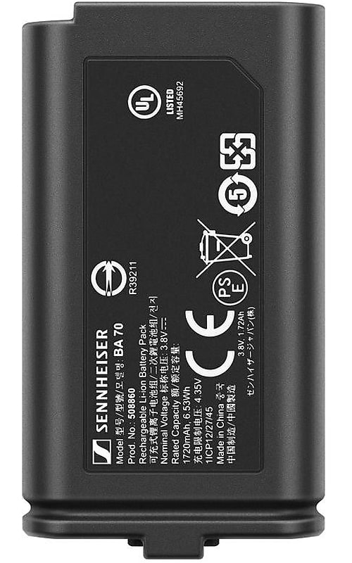 Sennheiser BA 70 Rechargeable Battery Pack | Reverb