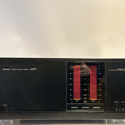 Sansui B-2201 Stereo Power Amplifier 120v | Reverb Australia