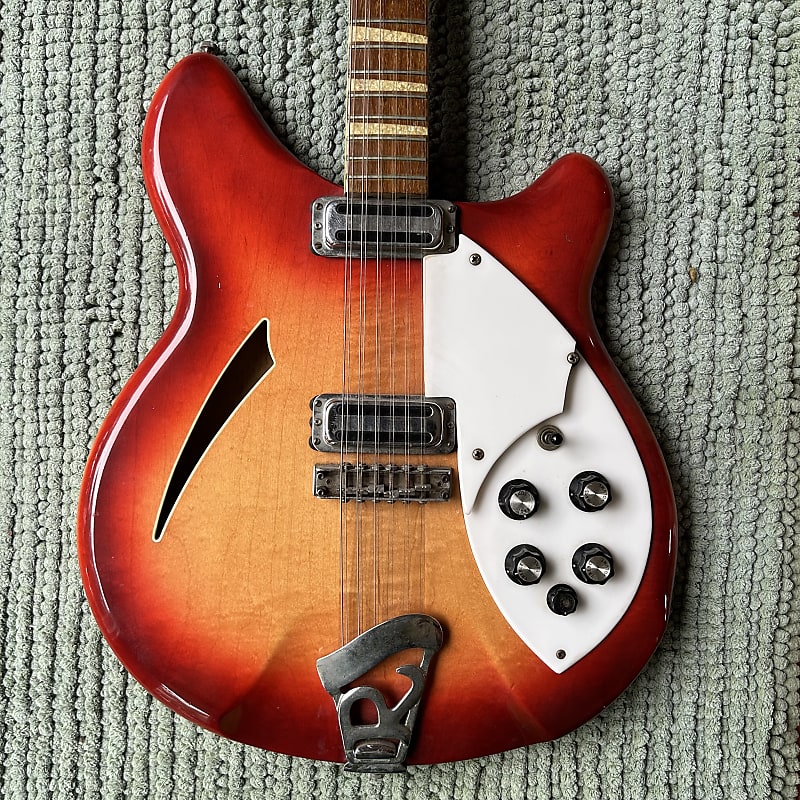 1966 Rickenbacker 360-12 Electric 12-String Guitar w/ OHSC | Reverb