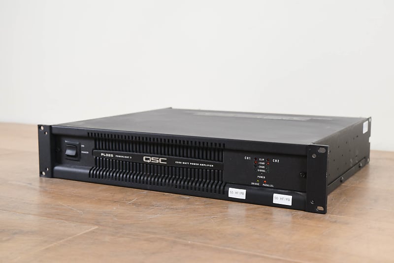 QSC PL325 Powerlight 3 Series Two-Channel Power Amplifier | Reverb