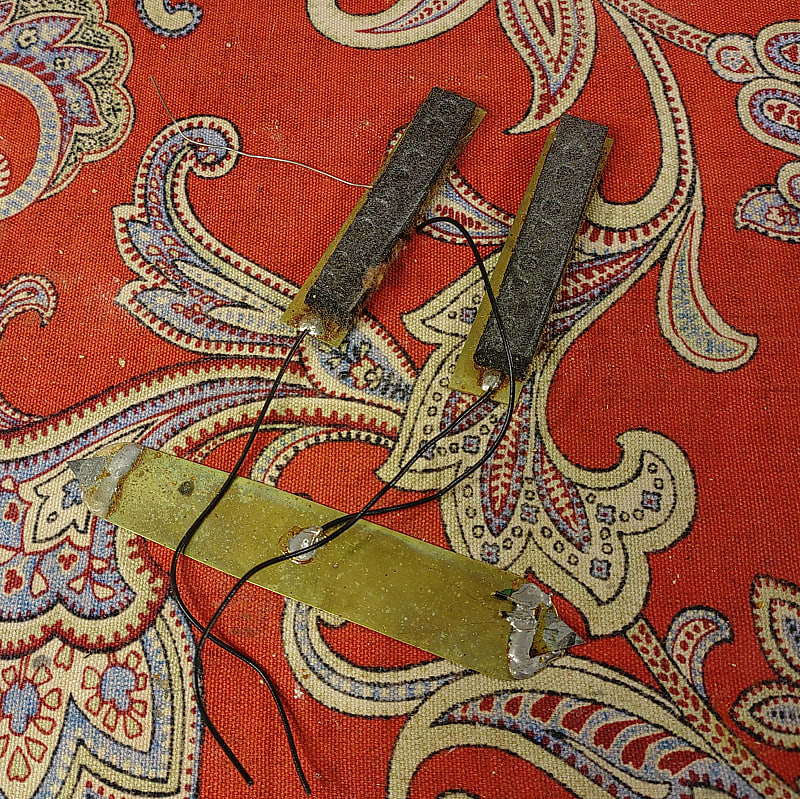 VINTAGE 1974 FENDER JAZZ BASS SHIELDING PLATE SET - 1970s | Reverb