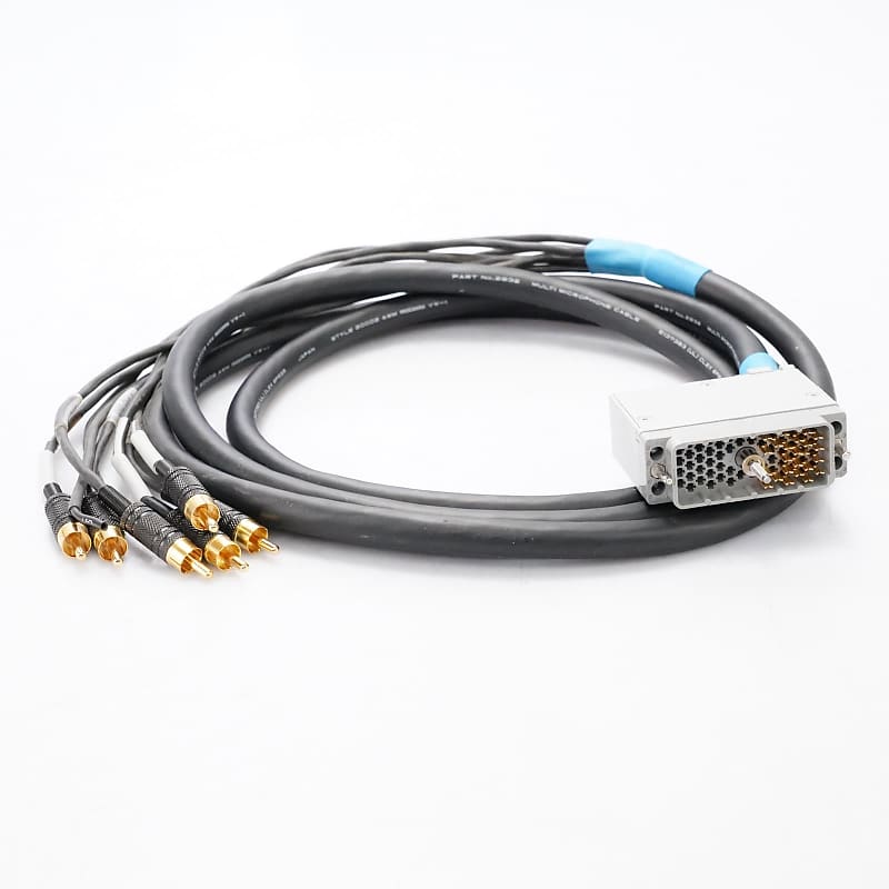 7ft Mogami 2932 6-Channel RCA - EDAC ELCO 56-Pin Audio Snake | Reverb