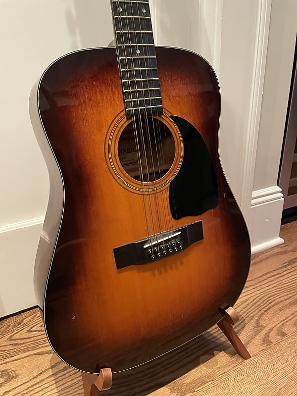 Hohner G512TS 12-String Acoustic Guitar with case | Reverb
