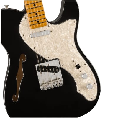 Fender Vintera II 60's Telecaster Thinline Maple Black | Reverb UK