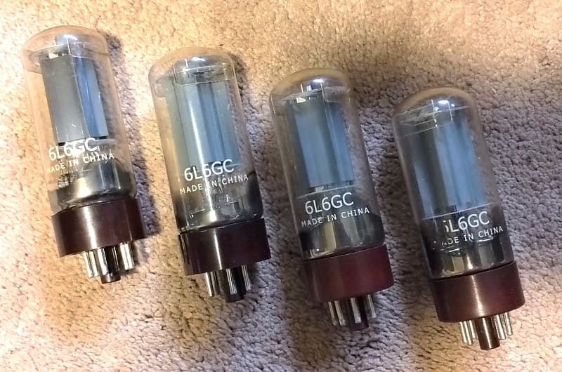 6L6GC Quad set of Tubes GREAT sounding tubes. They were all | Reverb