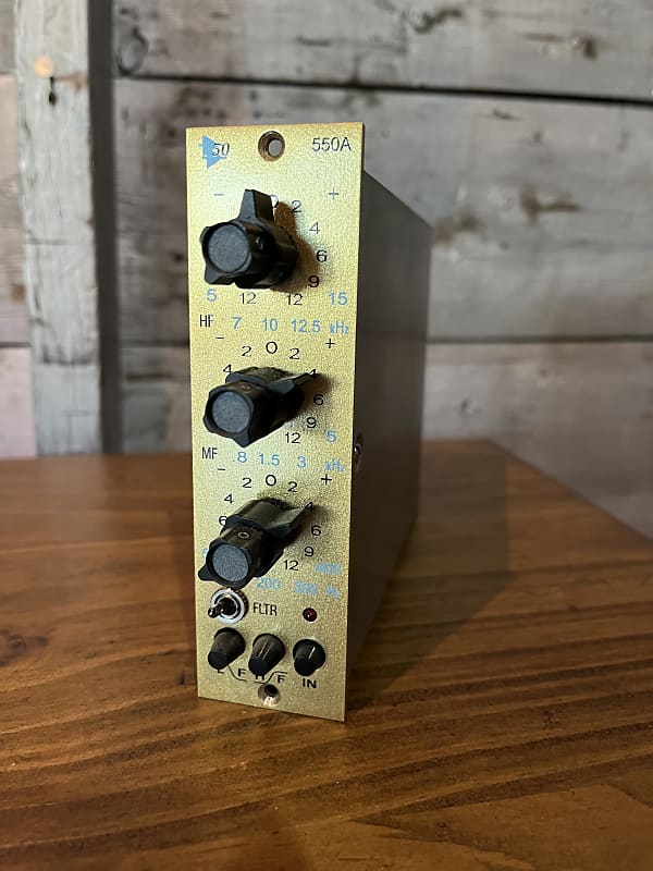 API 550A 50th Anniversary Gold | Reverb