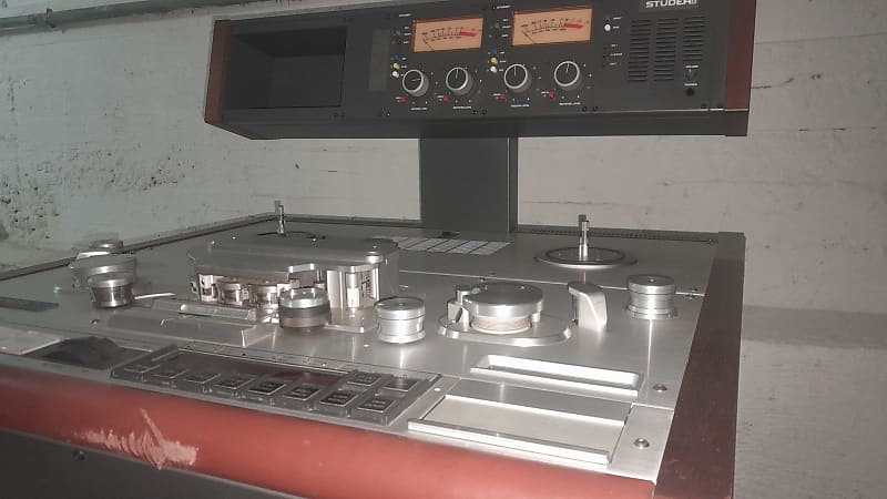 Studer A820 Master Recorder 1/4" 2-Track Tape Machine | Reverb