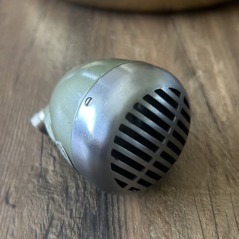 Vintage Shure 520 Green Bullet w/ 1950 99G86 | Reverb Deutschland