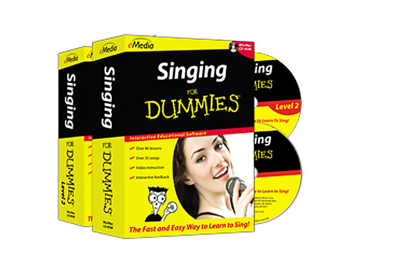 eMedia Singing For Dummies Deluxe - PC (Download) | Reverb
