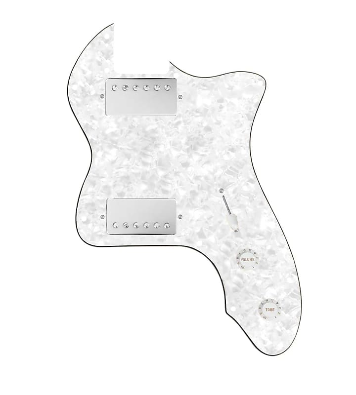 920D Custom 72 Thinline Tele Loaded Pickguard With Nickel | Reverb