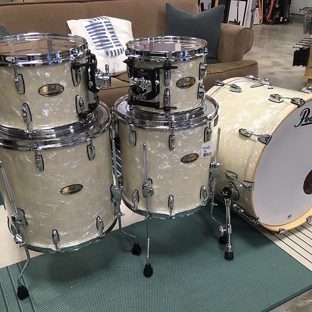 Pearl STS Session Studio Select Nicotine White Marine Pearl | Reverb