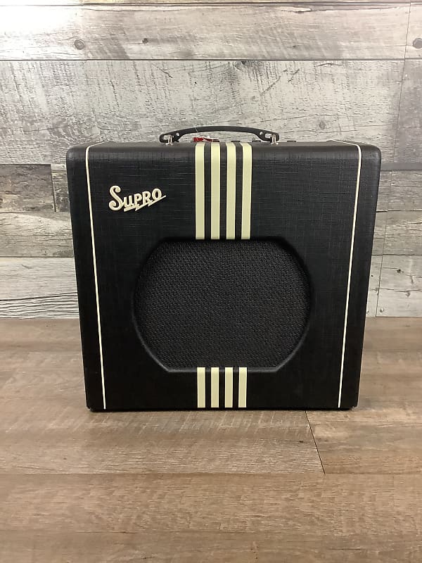 Supro Delta King 12 Combo Tube Amplifier - Black - Used | Reverb