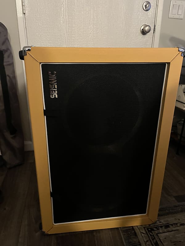 Seismic Audio Luke 2x12C - Orange Tortex | Reverb
