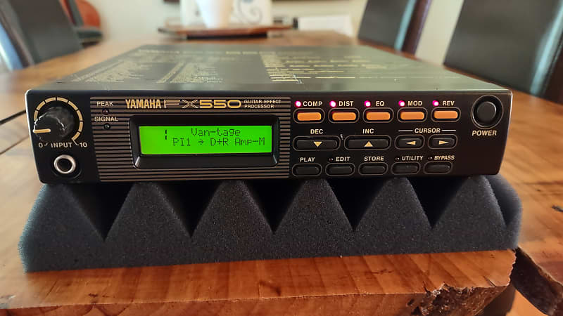 Yamaha FX550 Guitar Effect Processor | Reverb