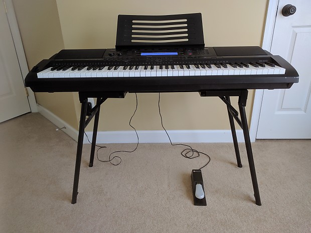 Casio WK-500 Keyboard Synthesizer, Excellent Condition, | Reverb