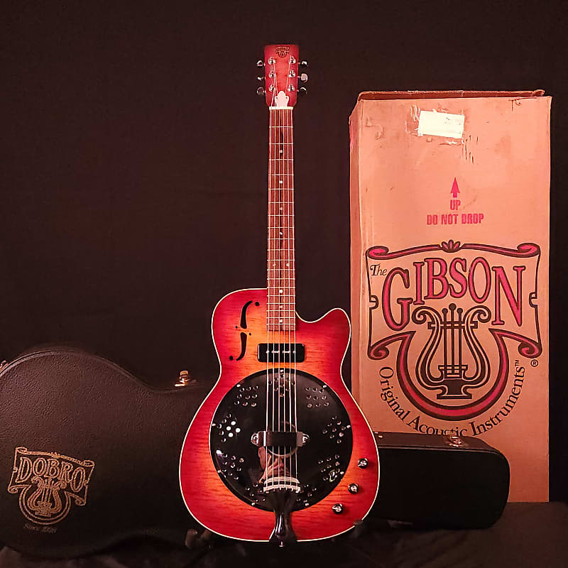 Gibson Dobro Dobrolektric 2000 - Sunburst | Reverb