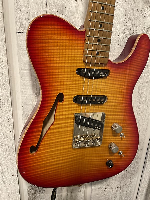 Custom Built Master Grade Telecaster - Cherry Sunburst | Reverb