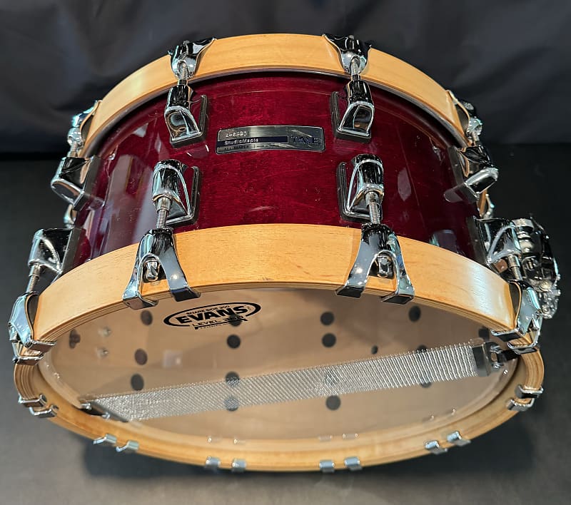 Taye 14"x7" Studio Maple Wood Hoop Snare Drum + Case - 2013 | Reverb