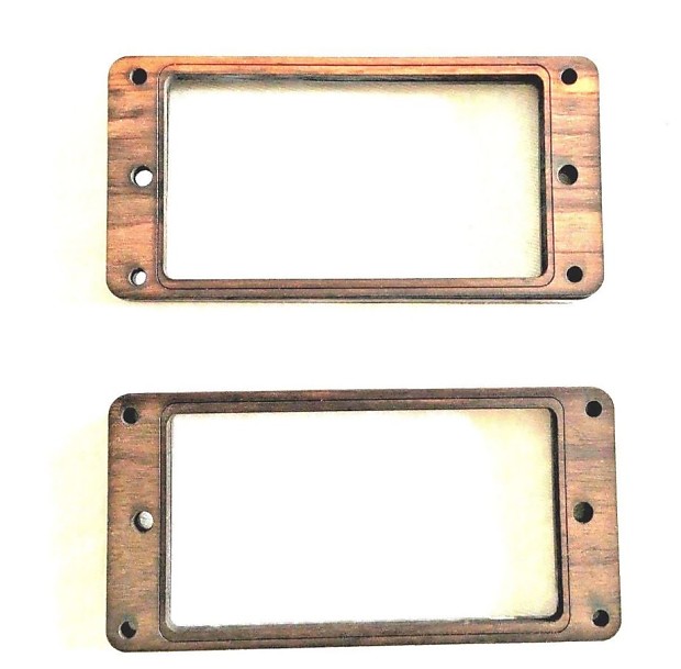 Echo Wood pickup guitar mounting rings | Reverb