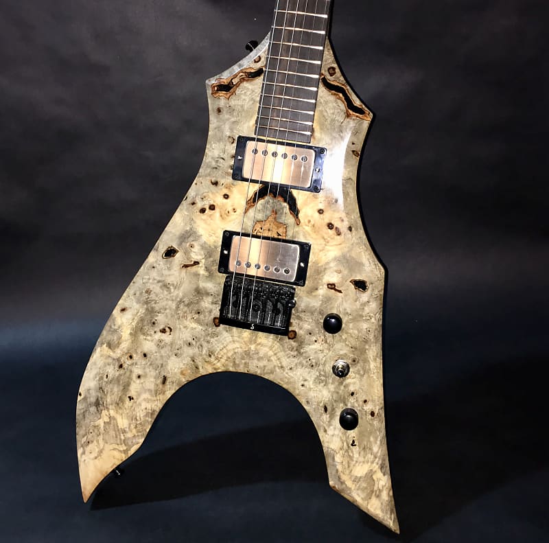 Orbital Guitars Leviathan #1 - Buckey Burl Top - 2019 Natural | Reverb