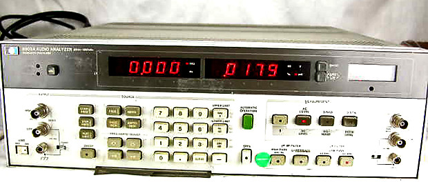 HP 8903A audio analyzer w/ 02 opt; purchased as working - not | Reverb