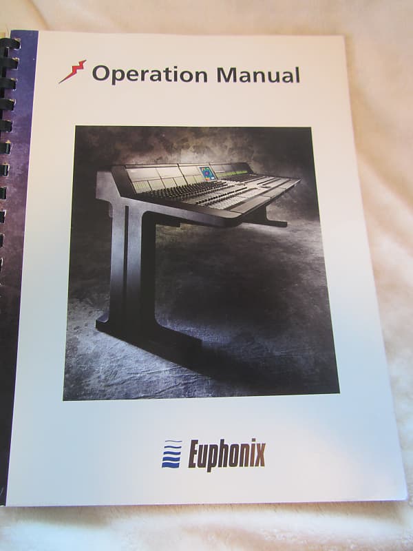 Euphonix CS II / CS-2000 Manuals (3) 1990 | Reverb