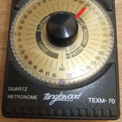 RARE, VINTAGE TANGLEWOOD QUARTZ METRONOME TEXM-70 | Reverb Deutschland