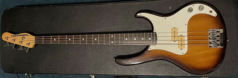 Washburn Force 4 (MIJ) Bass 1982 - 3-Tone Burst | Reverb