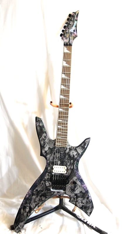 Ibanez Falchion - Multi colored /w Evil Mojo Mural | Reverb
