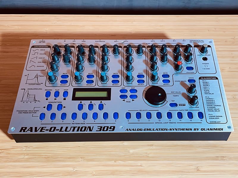 Quasimidi Rave-O-Lution 309 | Reverb