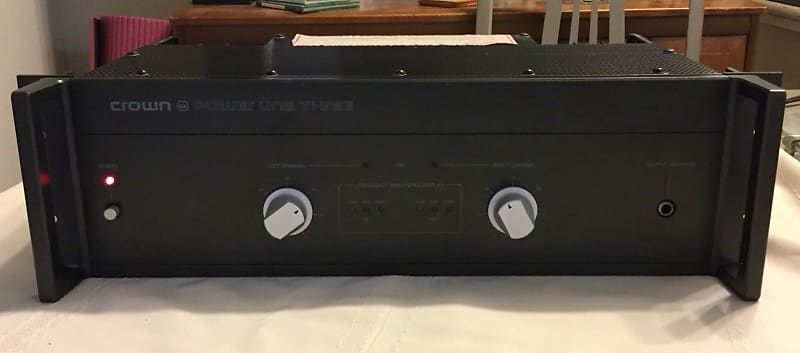 Crown Power Line Three PL-3 Stereo / Mono Power Amplifier | Reverb