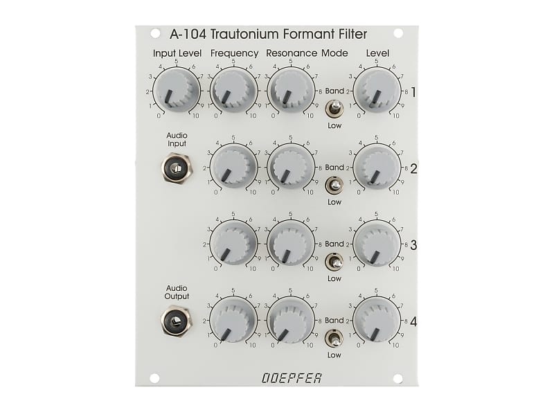 Doepfer A-104 Trautonium Formant Filter [USED] | Reverb