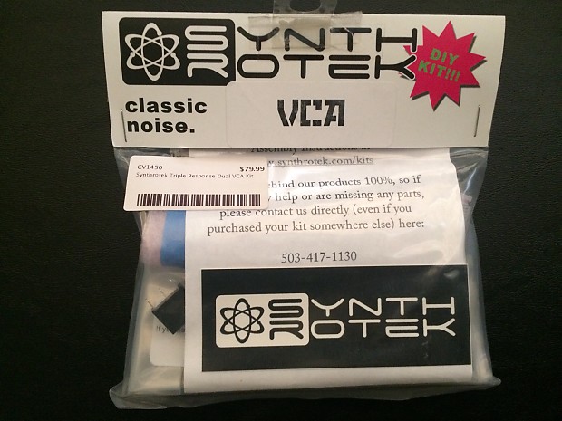 Synthrotek VCA diy kit | Reverb