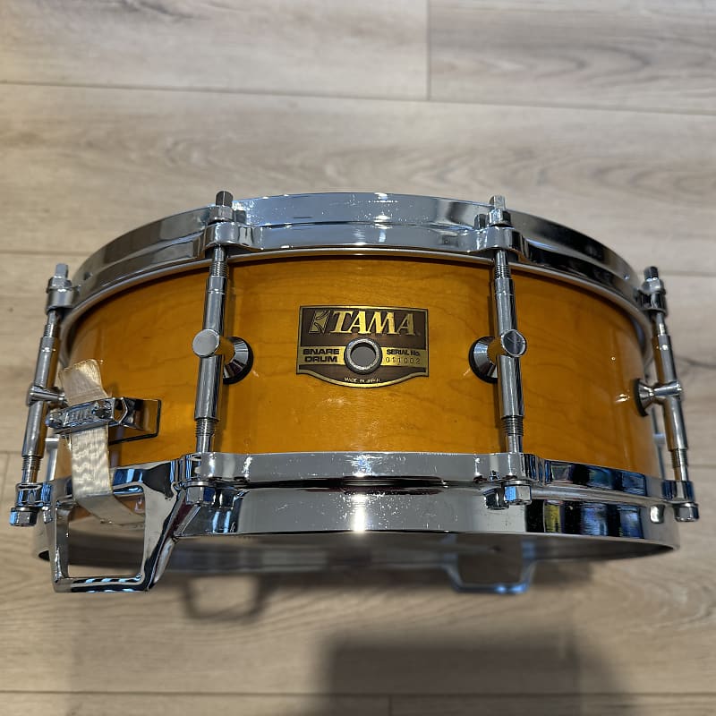 Tama 5x14 Solid Shell Maple Snare Drum | Reverb