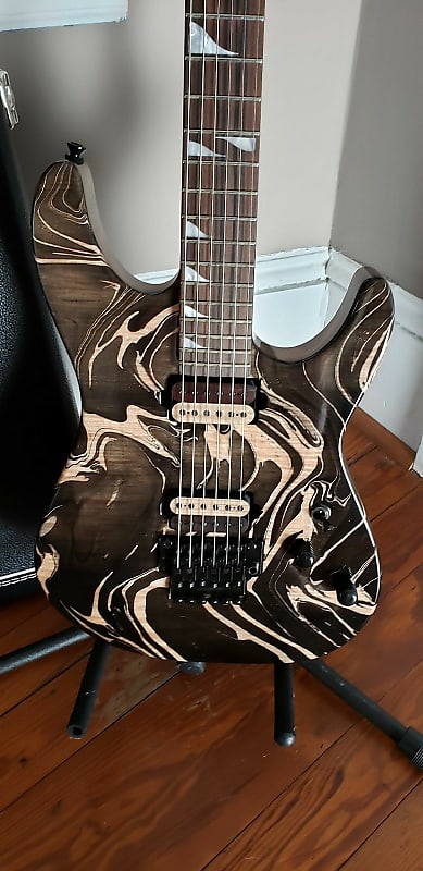 Schecter USA Custom Shop Sunset Swirl 2017 Mint OHSC All | Reverb