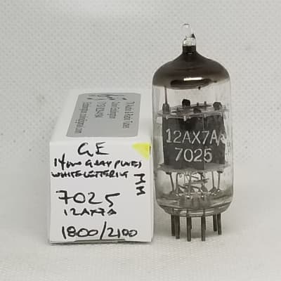 GE made for Motorola 12AX7 Long Pewter Plates Balanced Single | Reverb