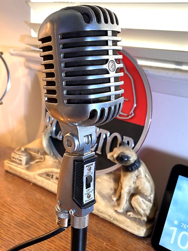 Vintage 1960's Shure 55SH Series 2 Microphone, works great | Reverb