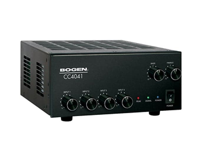 Bogen CC4041 4x1 Mixer / Amplifier 40W, 70V | Reverb