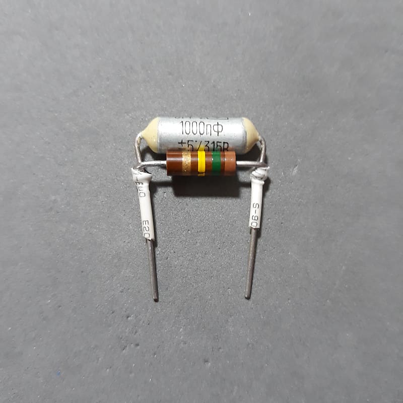 TREBLE BLEED "TV JONES/GOLDEN AGE" 1nF Paper In Oil cap 150K | Reverb