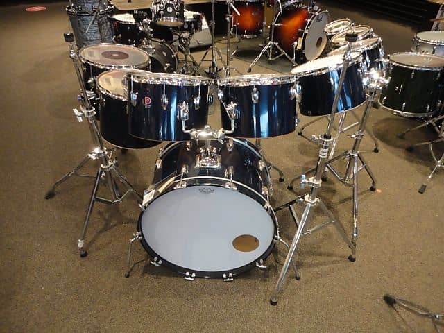 Premier 10 Piece Drum Set With Hardware, Cases (Hollywood, | Reverb
