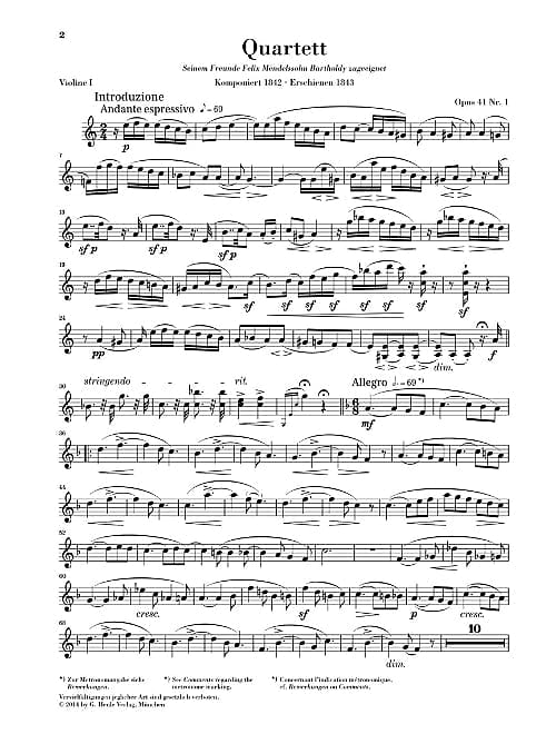 Robert Schumann String Quartets Op 41 | Reverb