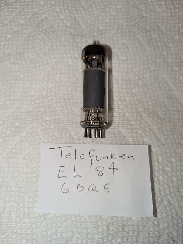 Telefunken EL84/6BQ5 1950s | Reverb