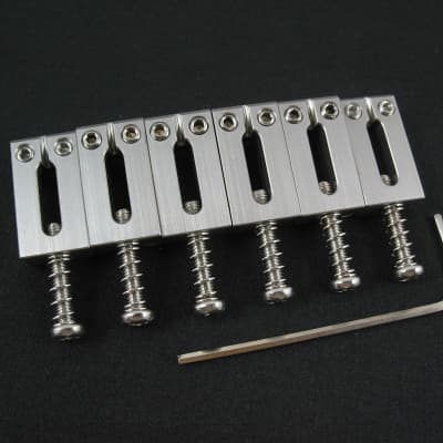 Premium Stainless Steel Bridge Saddles For Fender | Reverb