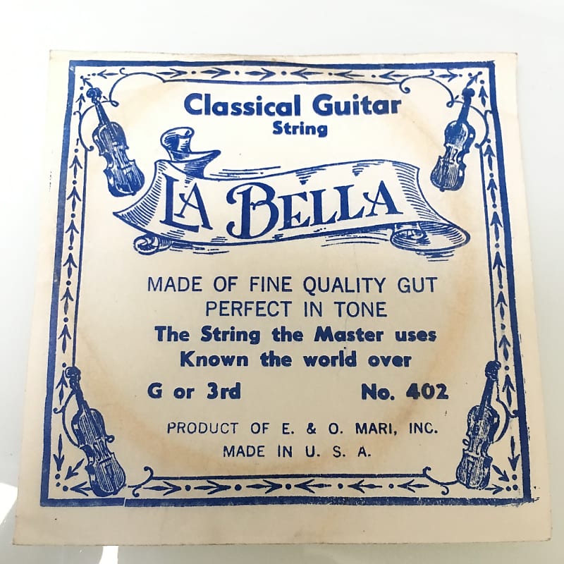 La Bella Vintage Classical Gut Guitar String | Reverb