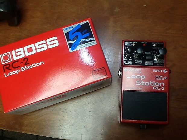 Boss RC-2 RC-2 Loop Station Red | Reverb