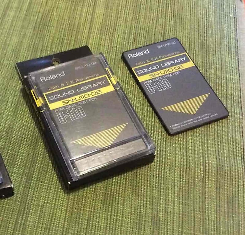Roland Roland SN-U110-02 Sound Library PCM Data ROM Cards | Reverb