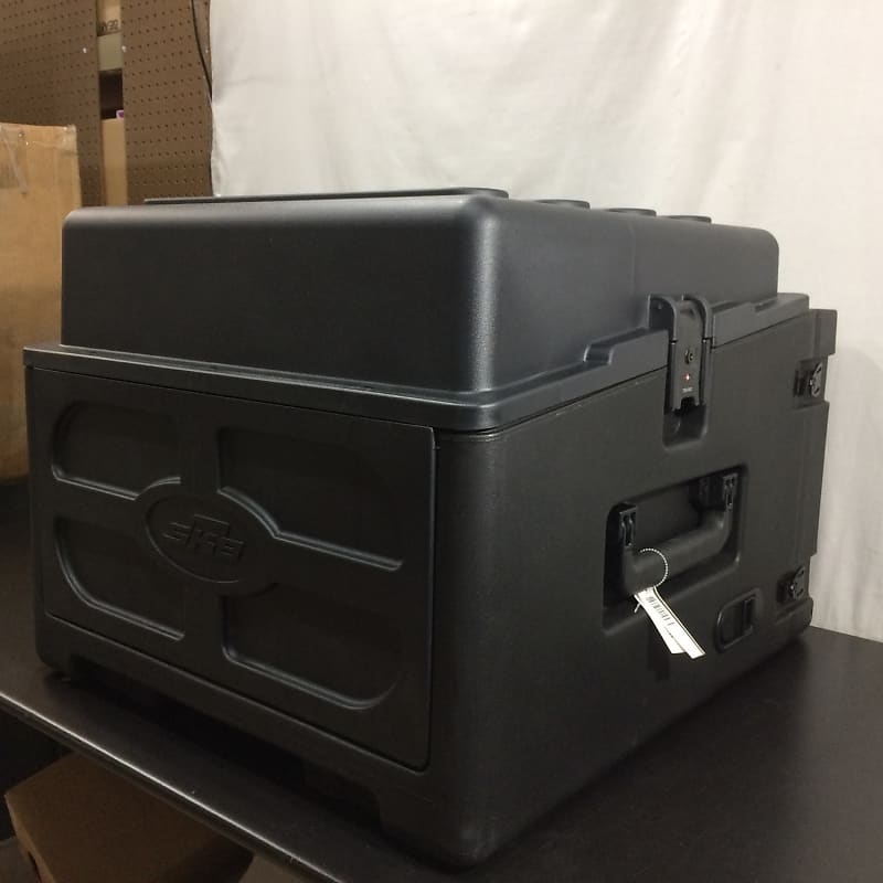 SKB 1SKB-R104W Rolling Compact Rig: 10U Top Rack, 4U Front | Reverb