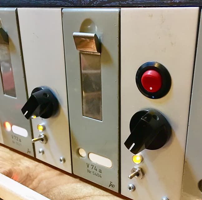 Telefunken Tab v74a (v72/ v72a) microphone amplifier c 1960 | Reverb