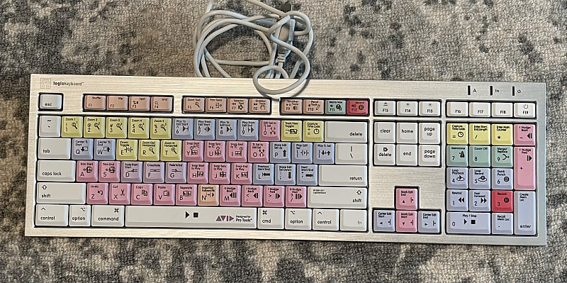 LogicKeyboard LogicKeyboard ALBA Mac Keyboard - Avid Pro | Reverb