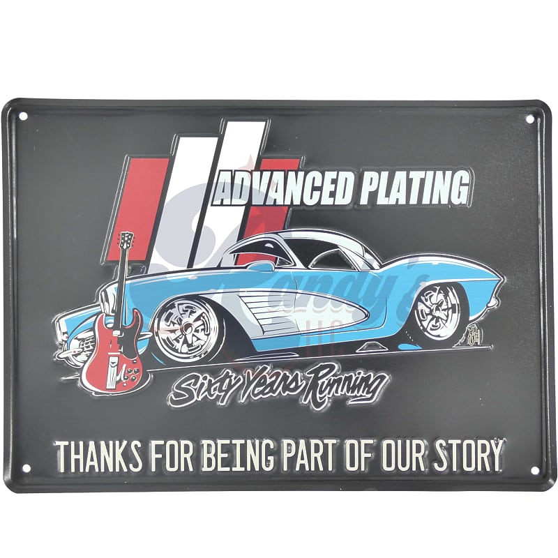 Advanced Plating Inc (API) Sixty Years Running Pressed Metal | Reverb